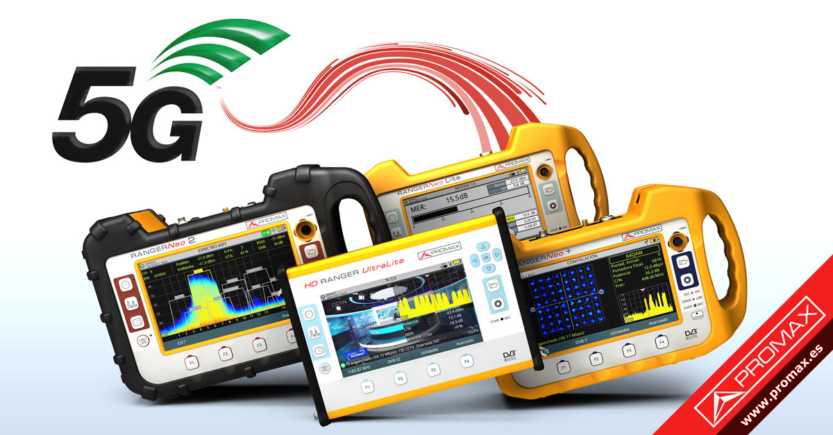 5G interferences measurement equipment | PROMAX