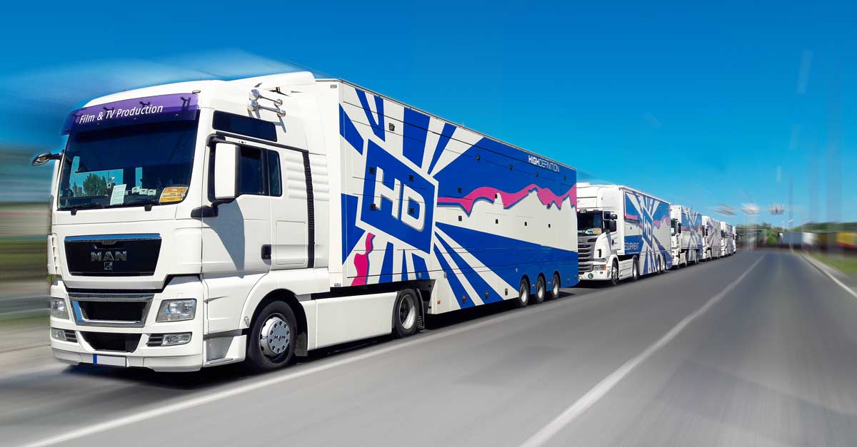 PROMAX signal analyzers and the television production trucks | PROMAX