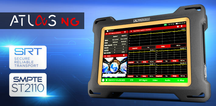 World premiere at NAB: Introducing the first-of-its-kind ST2110 analyzer | PROMAX