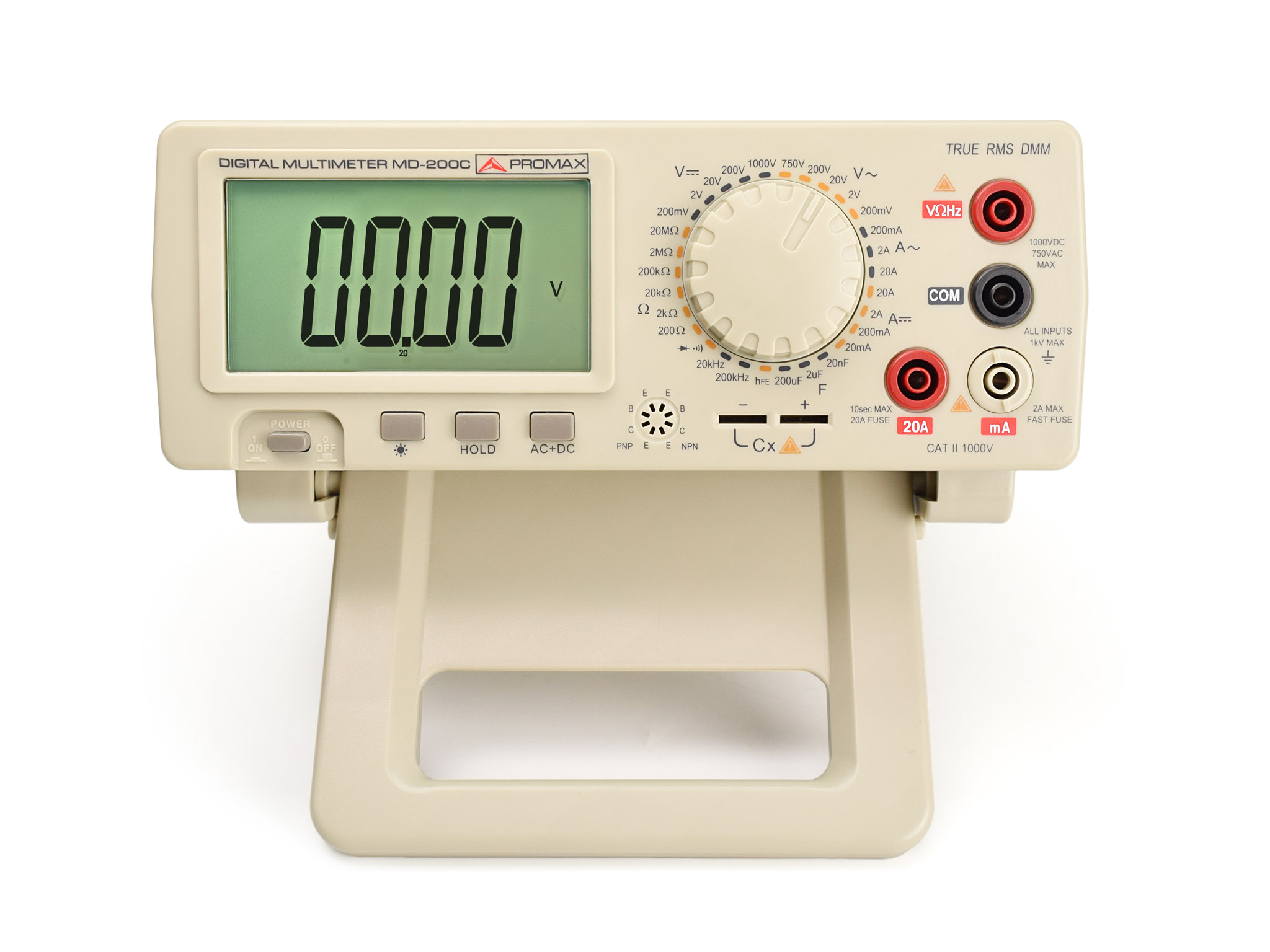 MD-200C: Digital multimeter TRMS | PROMAX