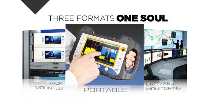 The flexible solution in broadcast equipment